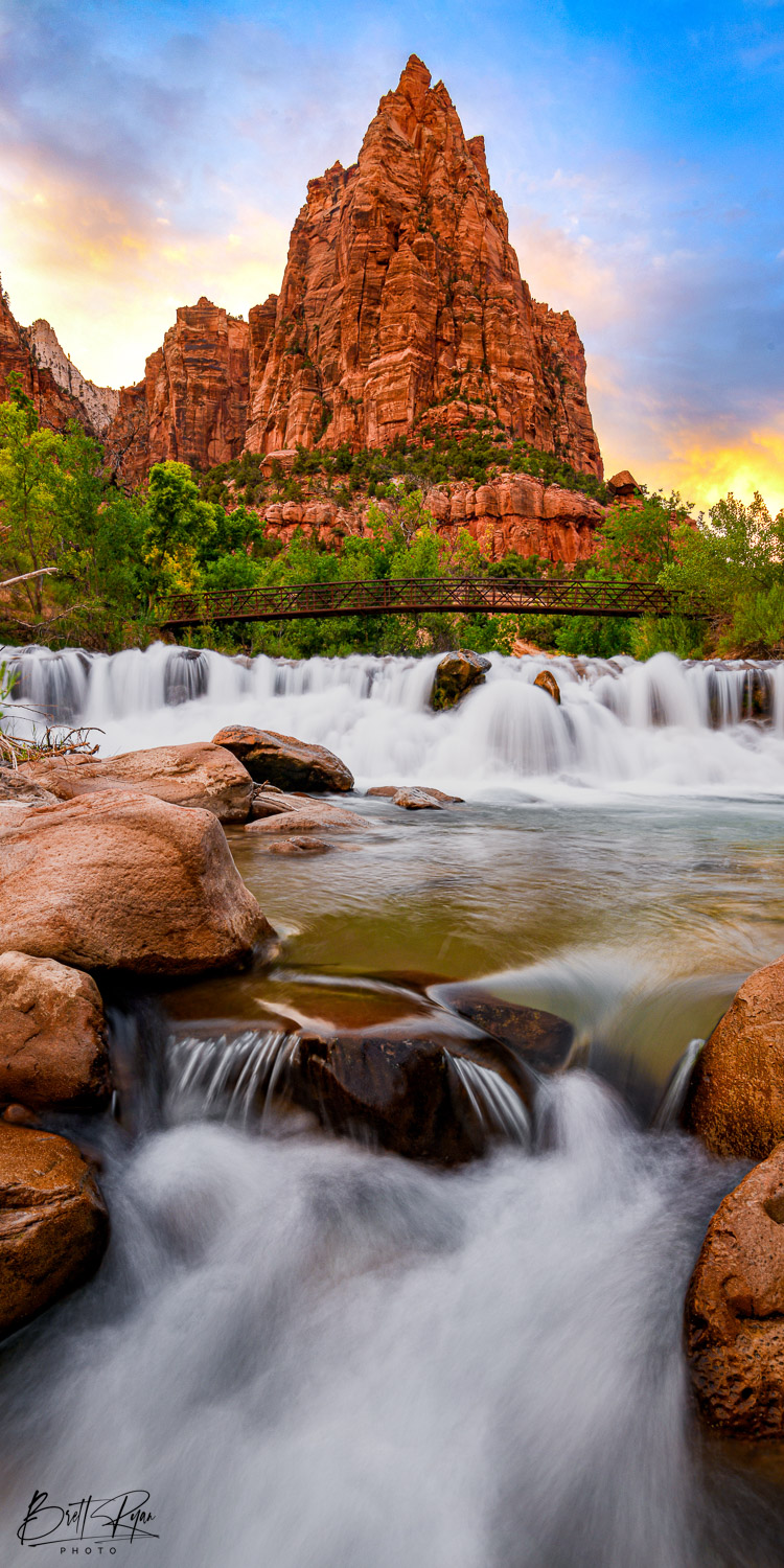 SUNSET TEMPLE | Zion National Park, Utah USA. | Brett Ryan Photography